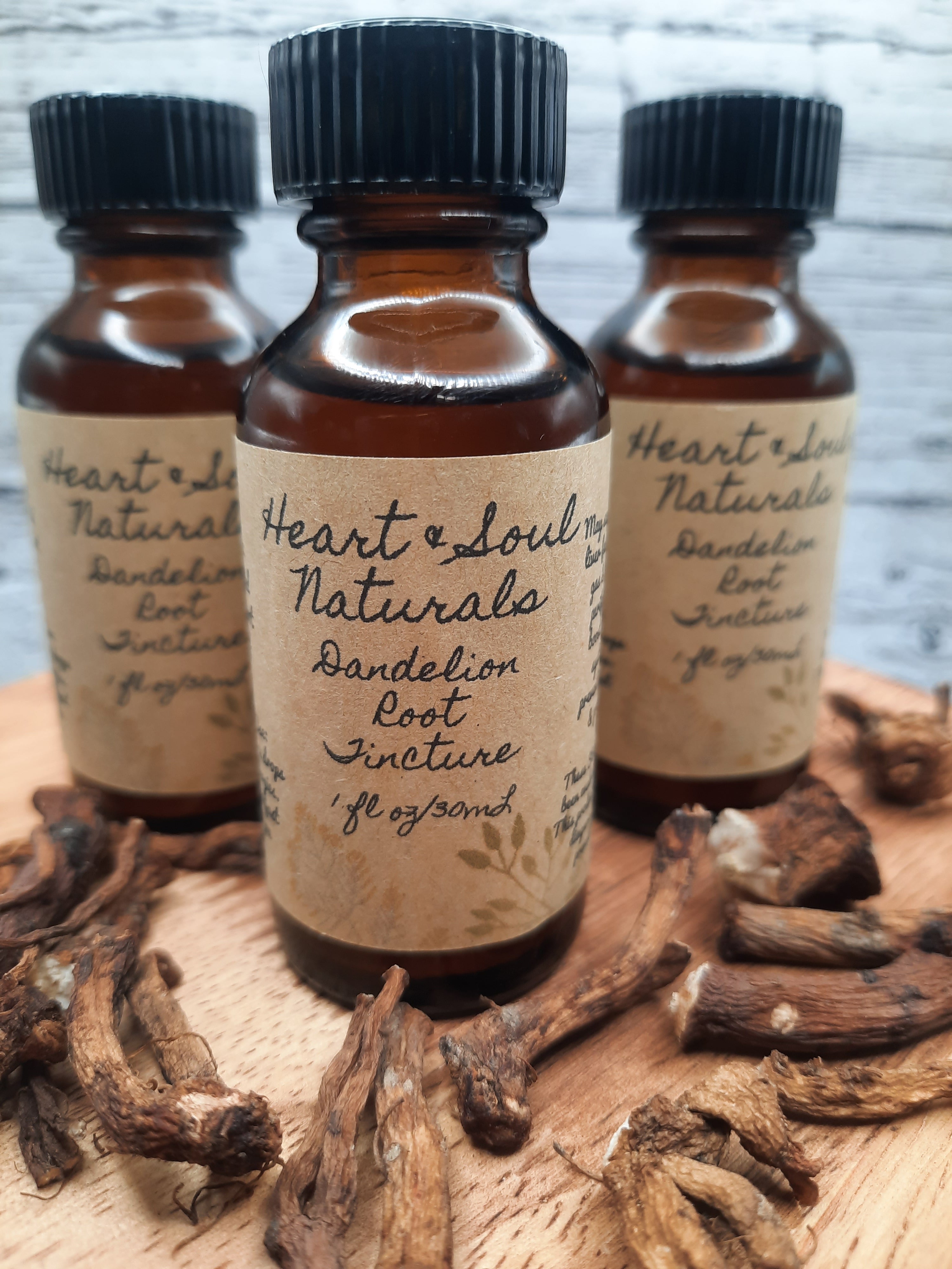 Dandelion Root Tincture – Heart & Soul Naturals